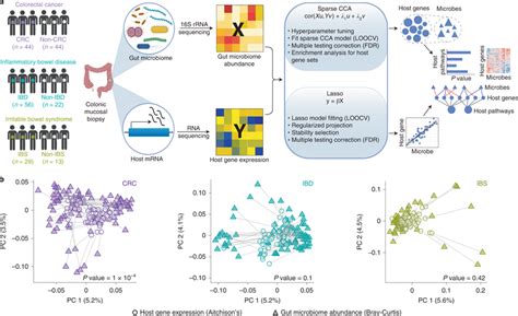 Integrating Host Gene Expression And Gut Microbiome Abundance In Crc
