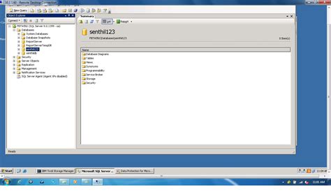 remote infrastructure management tdp sql server configuration