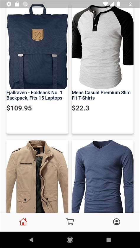 an on going flutter e commerce app with an open source api