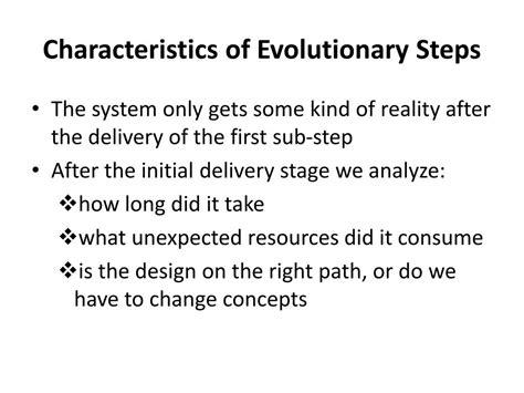 Ppt An Introduction To The Evolutionary Delivery Method Powerpoint