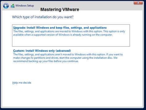Install Windows Server 2012 Mastering Vmware