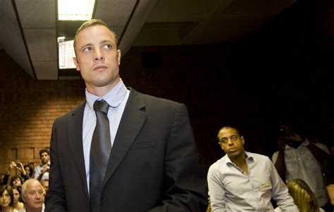 Photo Oscar Pistorius Au Troisieme Jour De Son Proces A Pretoria En