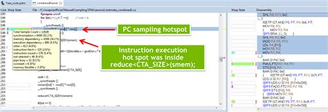 figure 3 new in cuda 7 5 instruction level profiling pinpoints specific lines of code that are