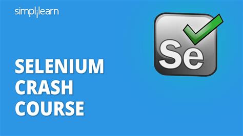 selenium crash course 2023 selenium tutorial for beginners selenium