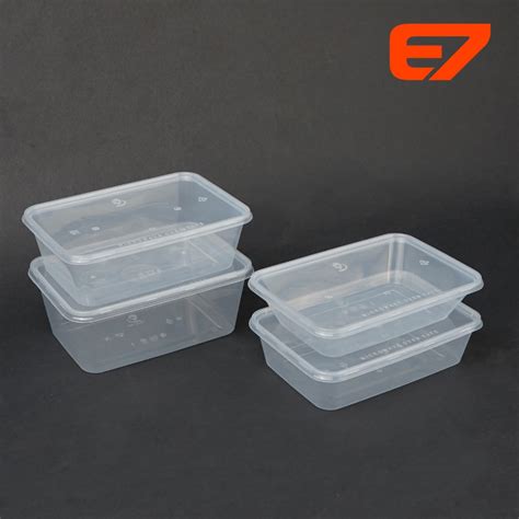 Jual Thinwall Persegi Crp Kotak Plastik 500ml 650ml 750ml 1000ml