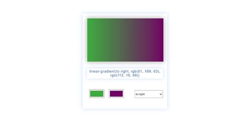 gradient color generator using javascript free code