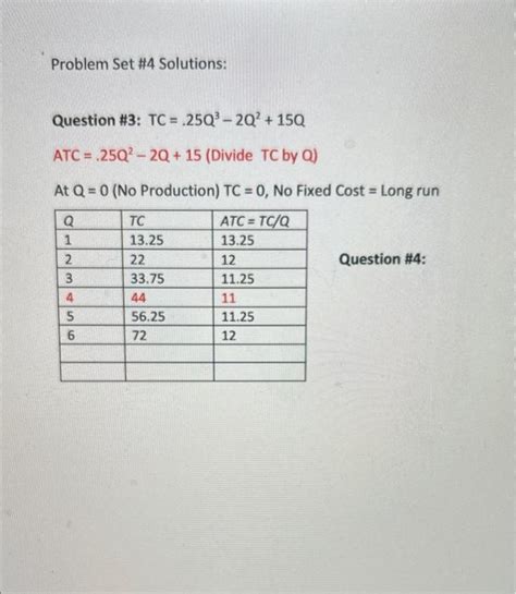 Solved Problem Set 4 Solutions Question 1 And 2 Problem