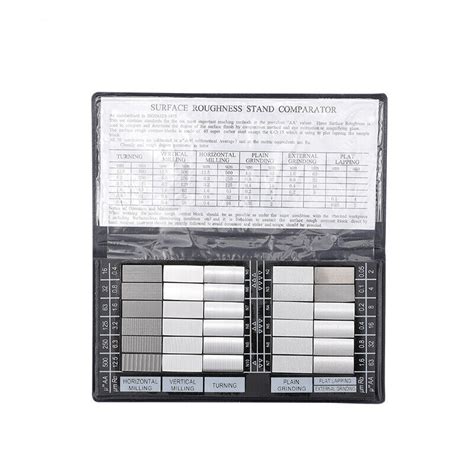 Surface Roughness Stand Comparator Standards Composite Set Ebay