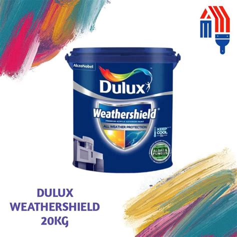 Jual Cat Tembok Eksterior Dulux Weathershield Core Dualshield 20kg