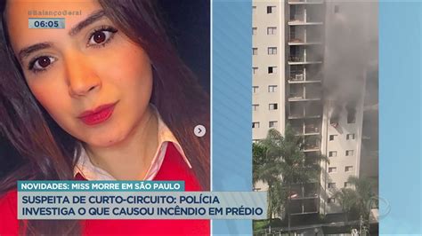 Balanço Geral Polícia Investiga Incêndio Que Terminou Com Morte De