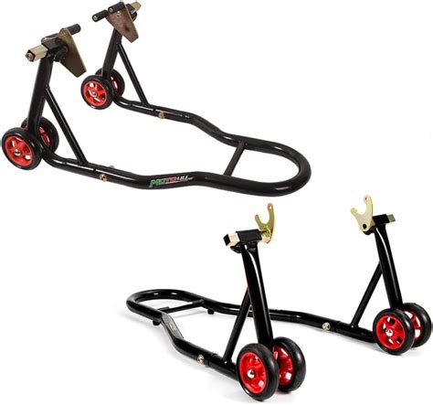 Moto4u Motorcycle Front And Rear Stand Front Rear Combo