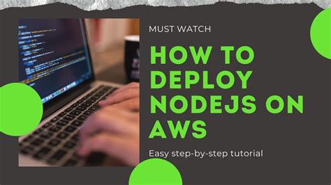 how to deploy node js on aws hindi youtube