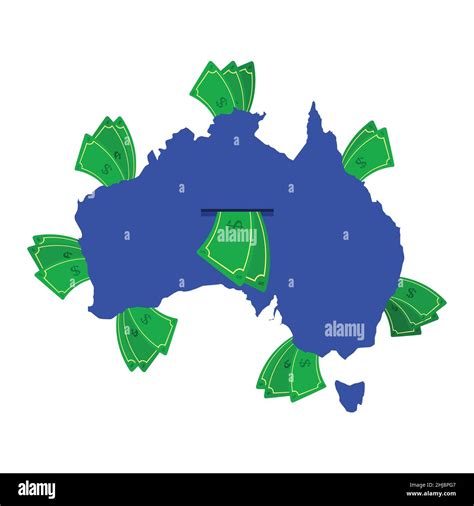Australian Banknote Stock Vector Images Alamy