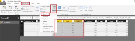 solved creating a new table in power bi combining columns