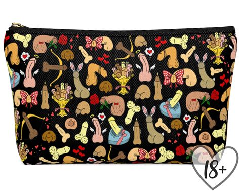 Toiletry Bag Women Sex Toy Storage Cute Makeup Bag Funny Etsy