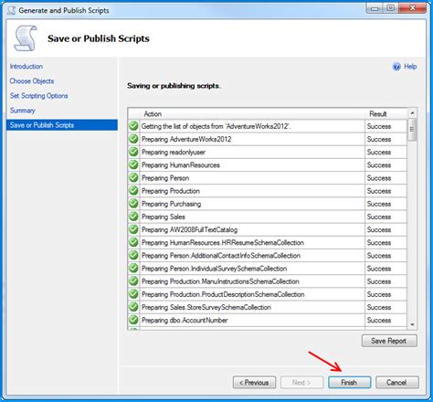 how to export data from sql server 2008 2010 in dml sql