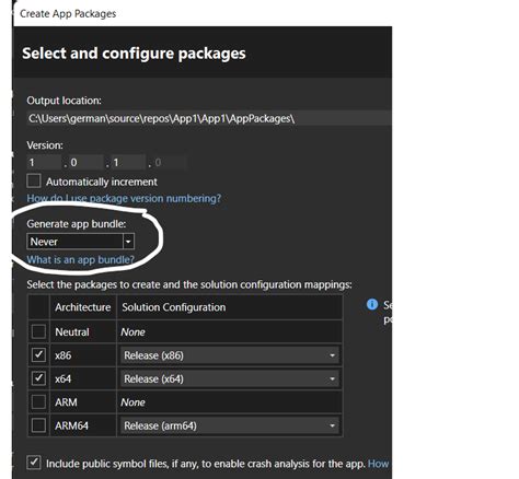 single project msix does not create appinstaller or index files