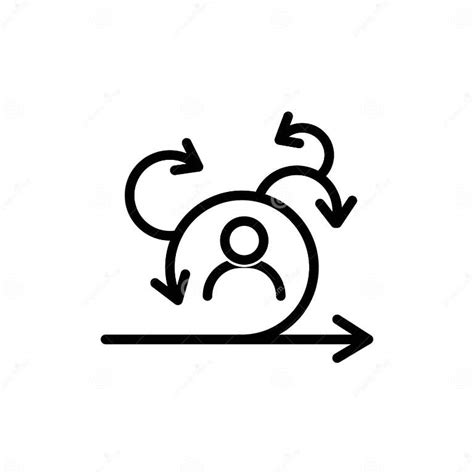 Scrum Master Icon Agile Icon Vector Agile Icon Scrum Process Icon