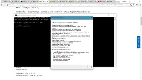 your windows license will expire soon fix microsoft community