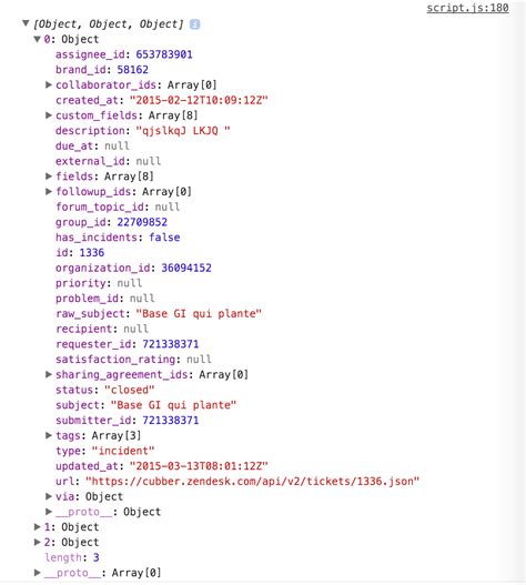 javascript json to array example