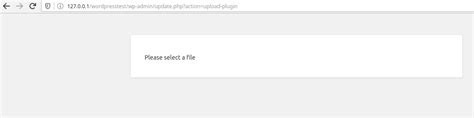 wordpress plugin upload to install stack overflow