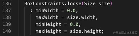flutter 中 constrainedbox、boxconstraints 的使用详解 flutter widgets 掘金