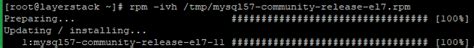 layerstack tutorials layerstack how to upgrade mysql and mariadb on