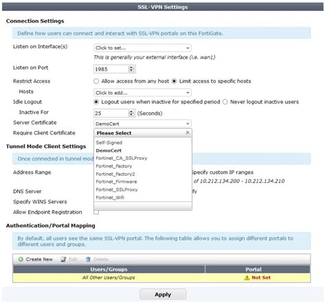 Fortigate Vpn Ssl Certificate Installation