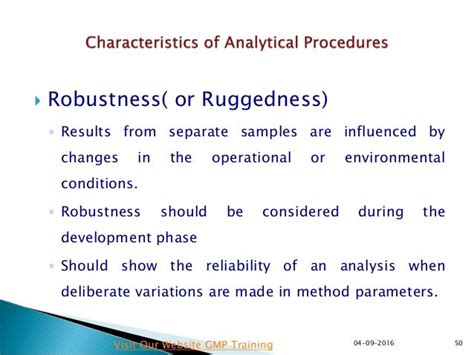 New Who Guidance On Analytical Method Validation