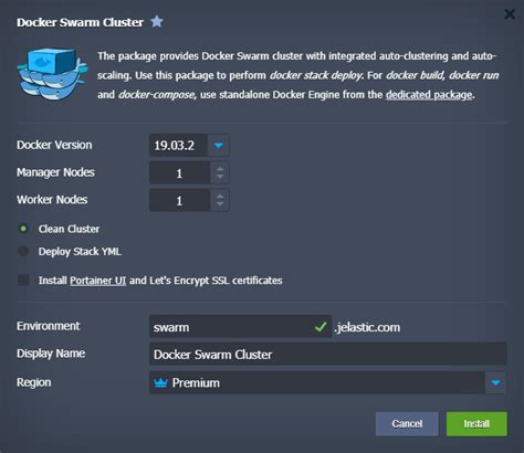 docker swarm auto clustering and scaling with paas power armor jelastic