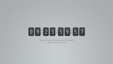 44 countdown timer html javascript javascript nerd answer