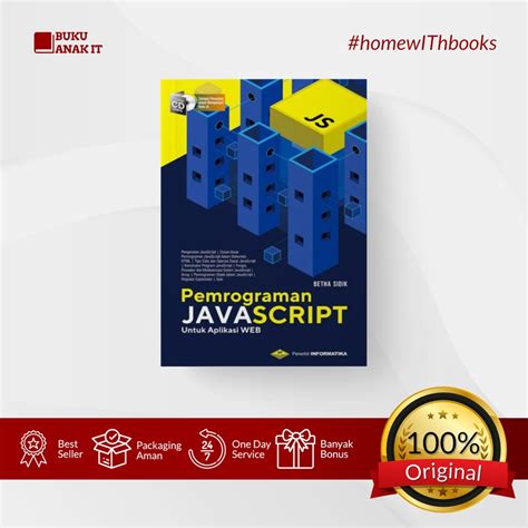 Jual Buku Pemrograman Javascript Untuk Aplikasi Web Belajar