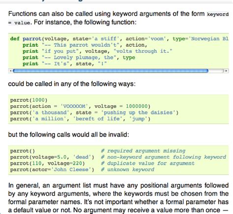 python function documentation format free online document