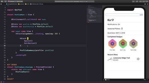 swiftui working with ui controls section 2 add an edit modee