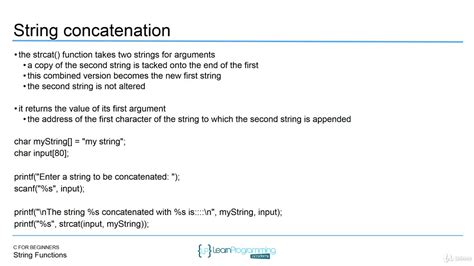 4 common string functions youtube