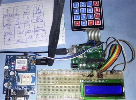 how to send data to web server using arduino and sim900a gprs gsm module