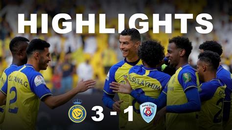 Al Nassr Vs Abha Highlights Cristiano Ronaldo Left Frustrated As Al