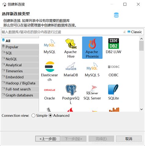 使用dbeaver链接hive、hbase（phoenix）、elasticsearch 鹤望兰号 博客园