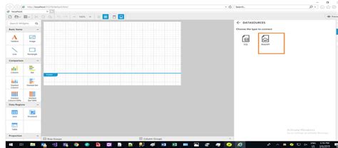 how do i add webapi data source type is report designer using asp