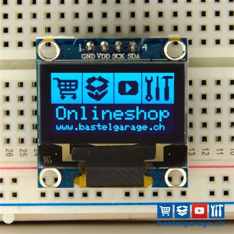 oled display blau i2c 128x64 0 96 arduino projekte arduino elektronik