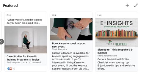 How To Use The Linkedin Featured Section On Your Profile