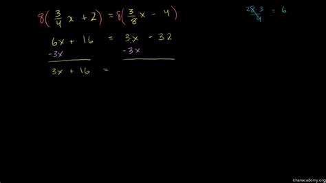 Khan Academy Multi Step Equations With Fractions Tessshebaylo