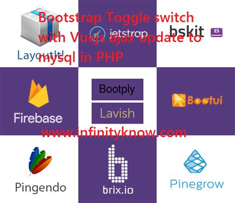 bootstrap toggle switch with vuejs ajax update to mysql in php