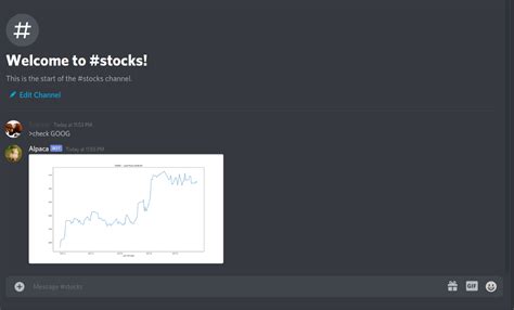 make a discord bot for you and your friends to trade stocks