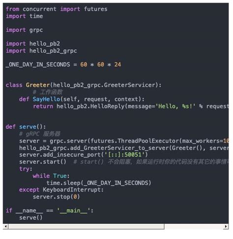 python grpc 入門 每日頭條