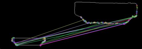 python opencv shape matching between two similar shapes