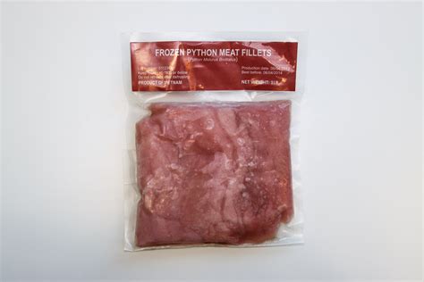 python meat boneless domestic raw frozen burmese 7 1 lba food