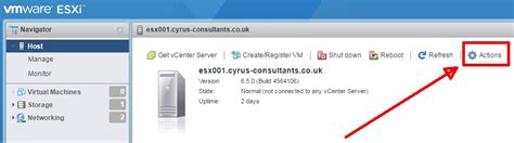 how to enable ssh remote access on a vmware vsphere hypervisor 6 5