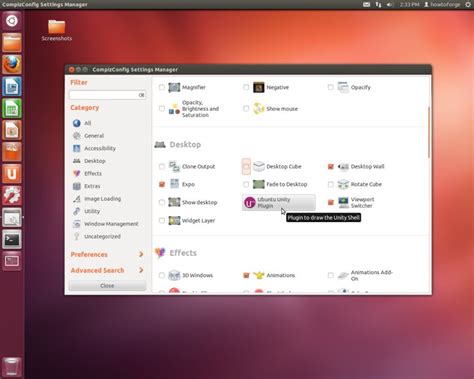 linux ubuntu 12 04 compiz disable all compiz plugin empty screen