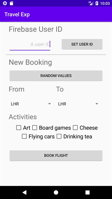in app messaging with firebase